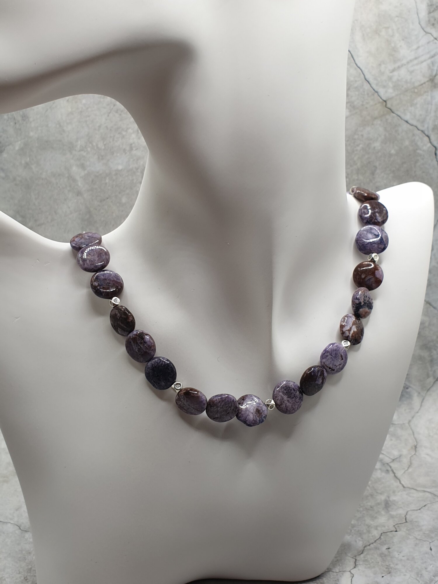 Чокер, яшма