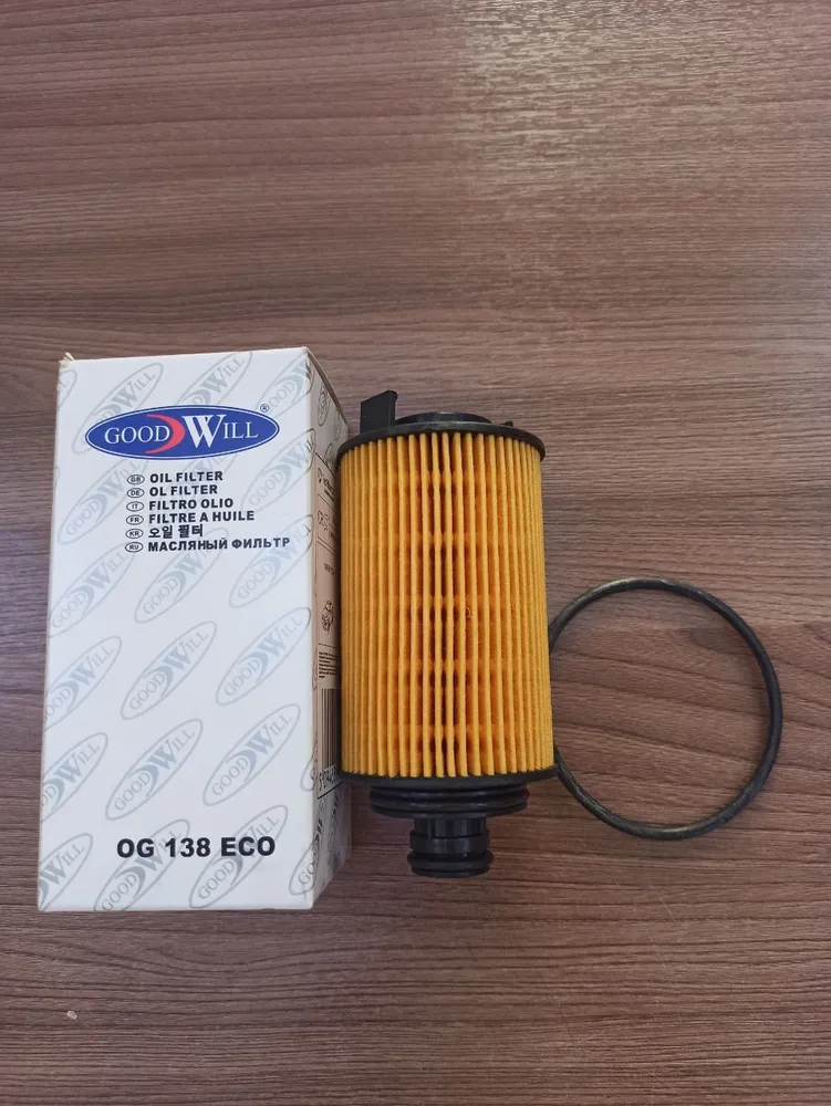 Фильтр масляный (вставка) с плотным кольцом (дв. 1.6L DVVT) Chery Tiggo FL Tiggo 3 Arrizo 7 M11 M12