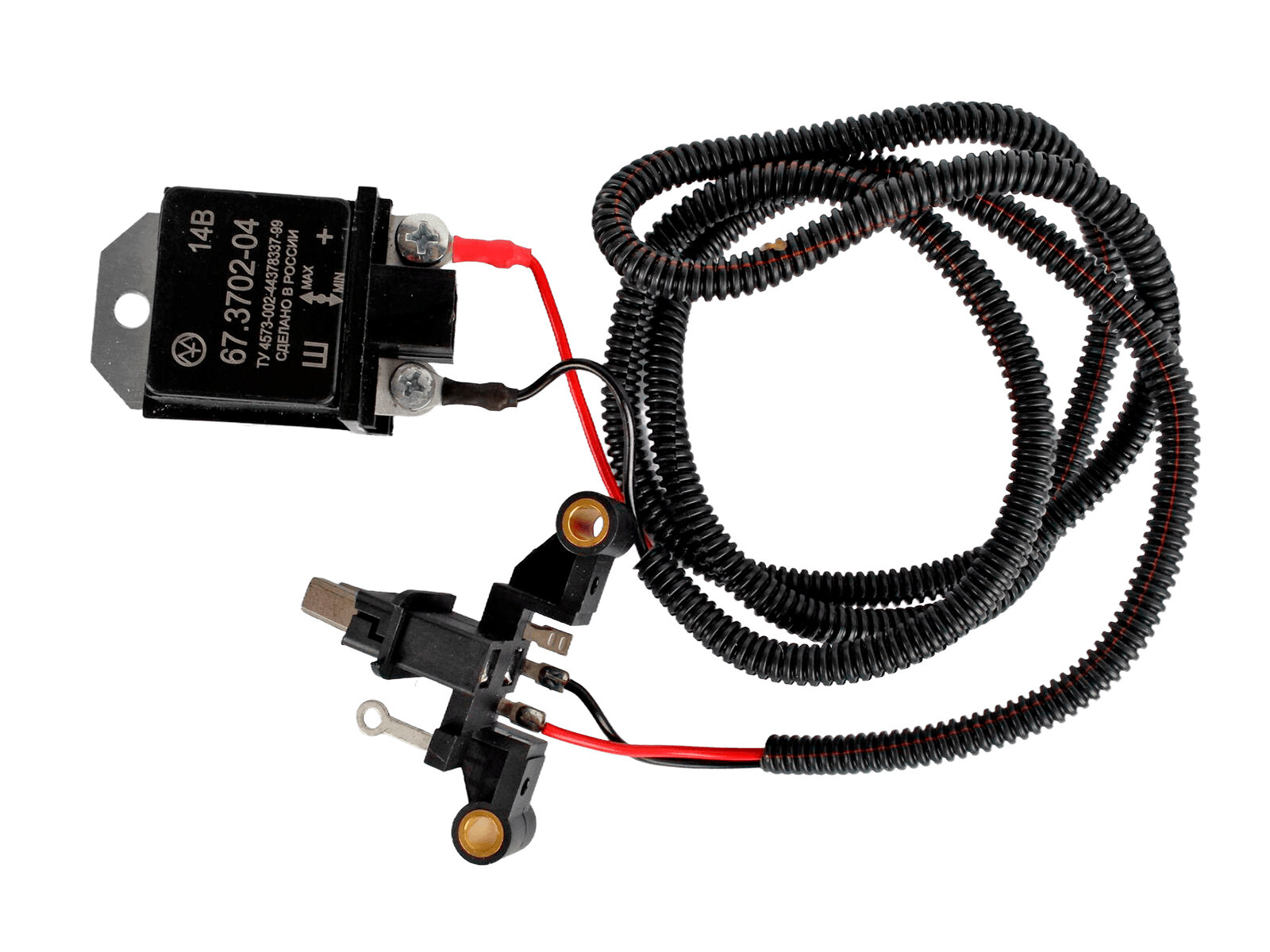 Реле регулятор напряжения ВАЗ, ГАЗ, УАЗ генератора 4052.3701, 409.3701 энергомаш