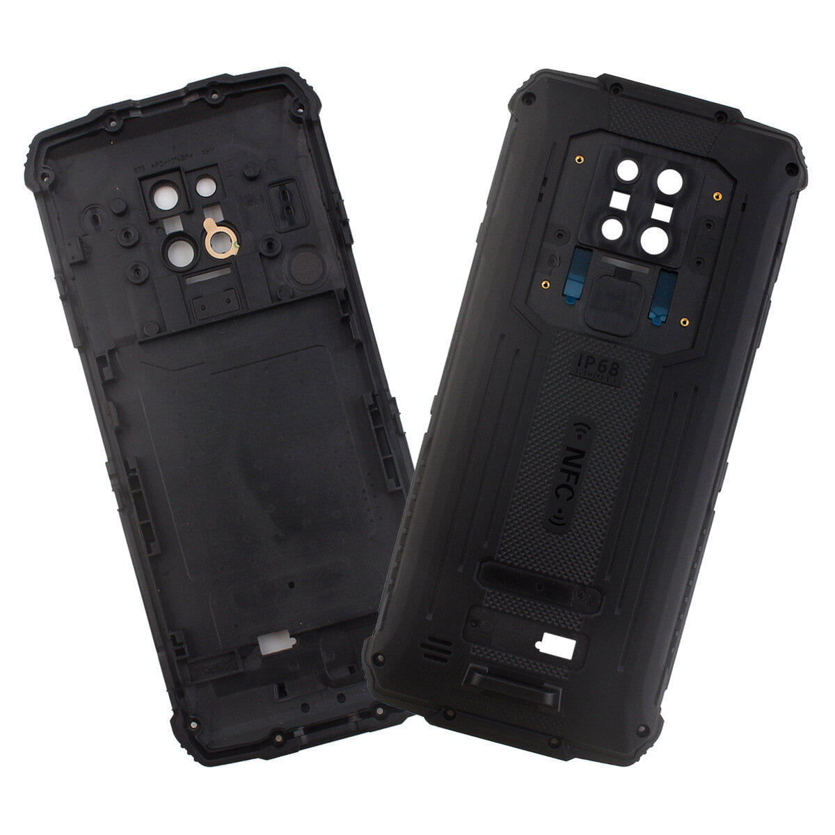 Задняя крышка-панель MyPads для Oukitel WP7 черный