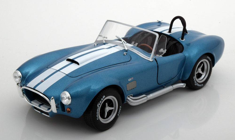 Модель коллекционная SOLIDO Ac cobra 427 mkii 1965 blue metallic/white
