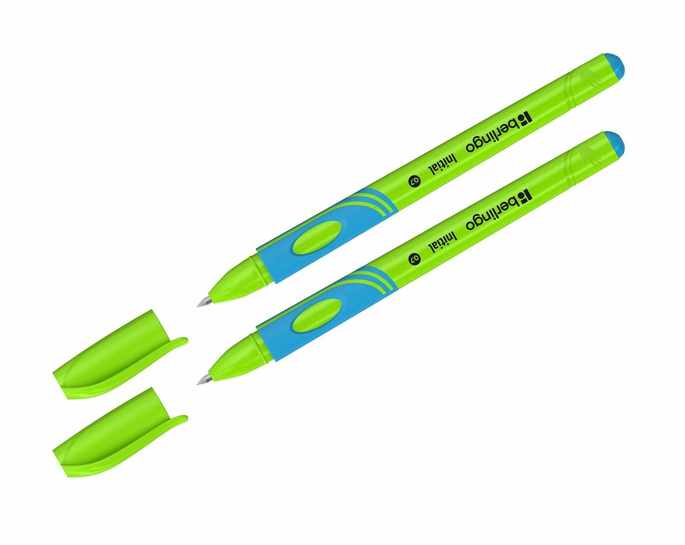 Набор 2 шт. - Ручка для левшей шариковая Berlingo "Initial"