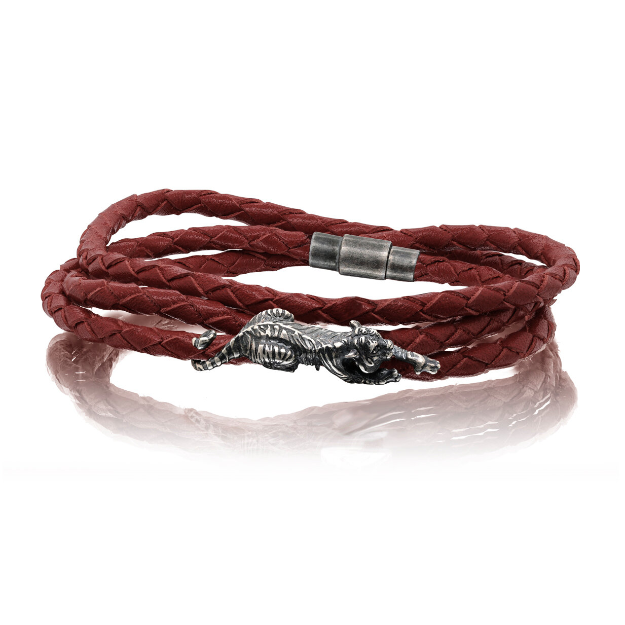 Браслет-цепочка, серебро, 925 проба, родирование, фианит