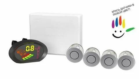 AAALine MLCD-14 Silver Парктроник с классическими датчиками (4шт)