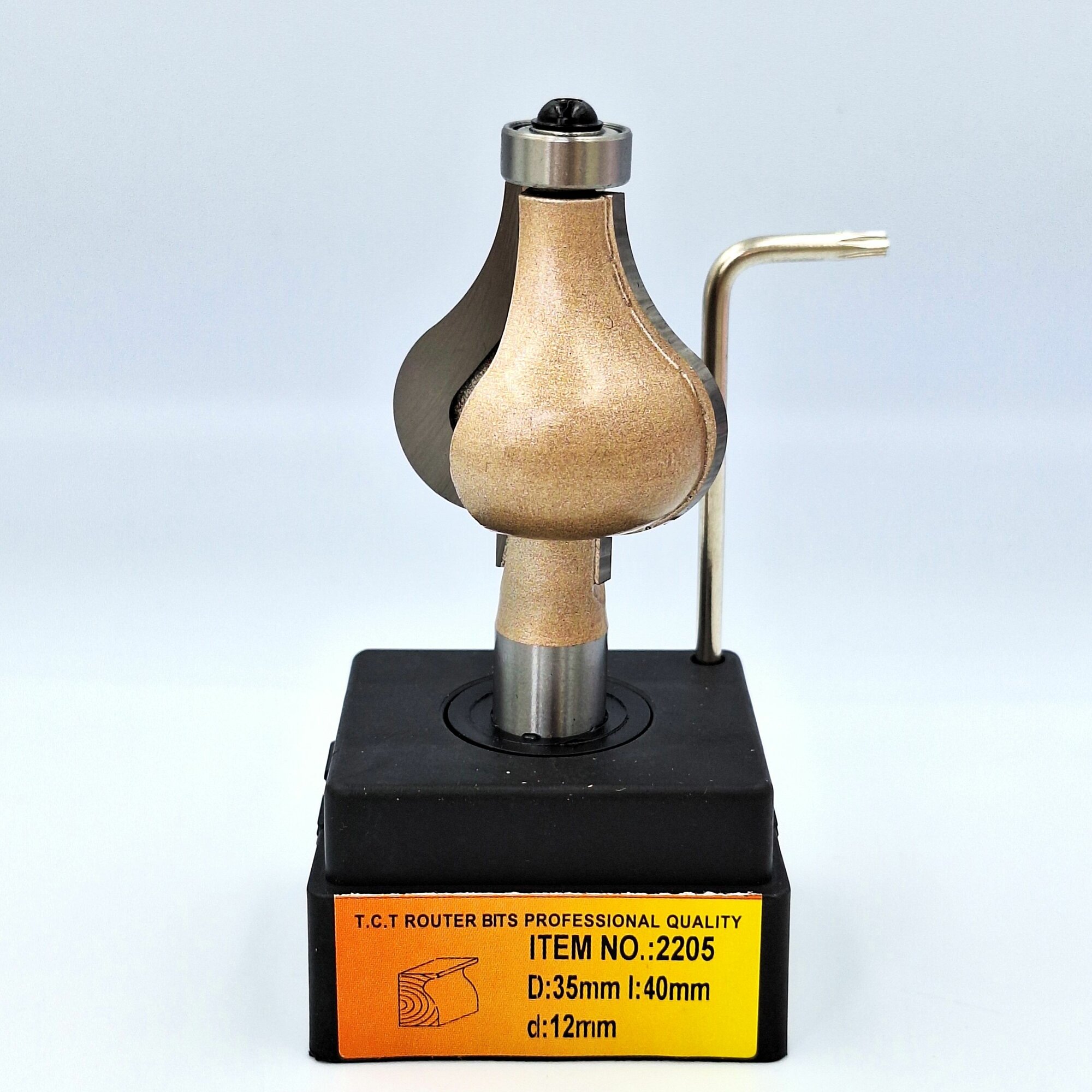 Фреза Глобус 2205 D35 S12 кромочная фигурная