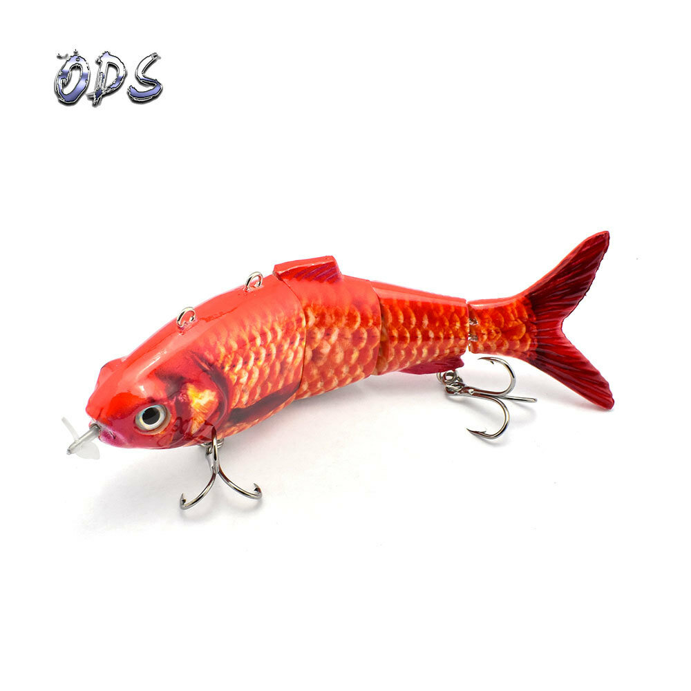 Новая приманка, автоматическая плавающая электронная рыбка 130 мм 42 г, пропеллер, умная рыболовная приманка, перезаряжаемая приманка