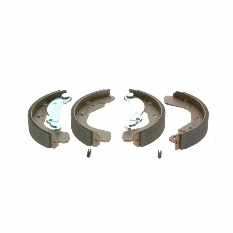 Тормозные колодки барабанные задние BOSCH 0986487263 для а/м Opel Astra F/Corsa A-C