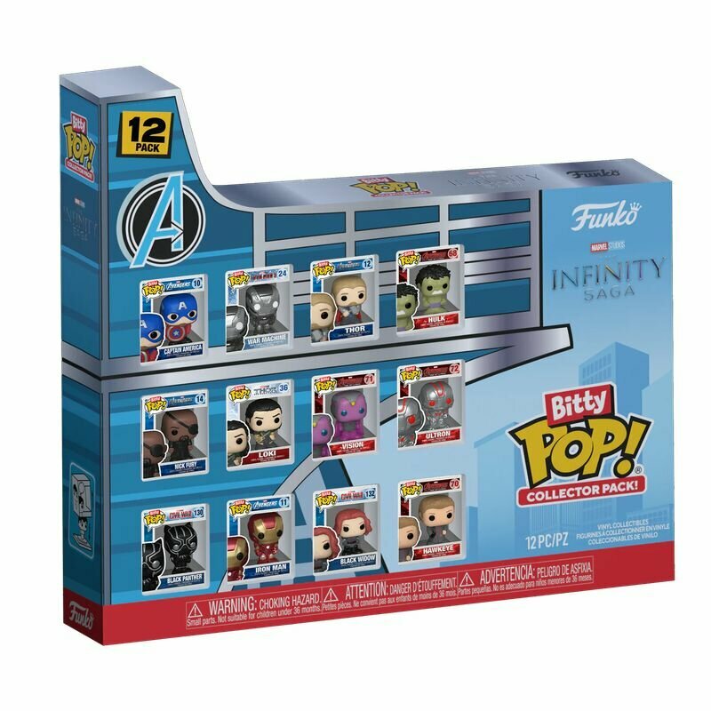 Набор фигурок Funko Bitty POP! MARVEL Avengers Марвел Мстители