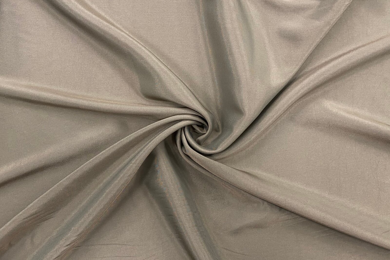 Ткань Подкладка стрейч темный холодный беж, ш136см, 0,5 м