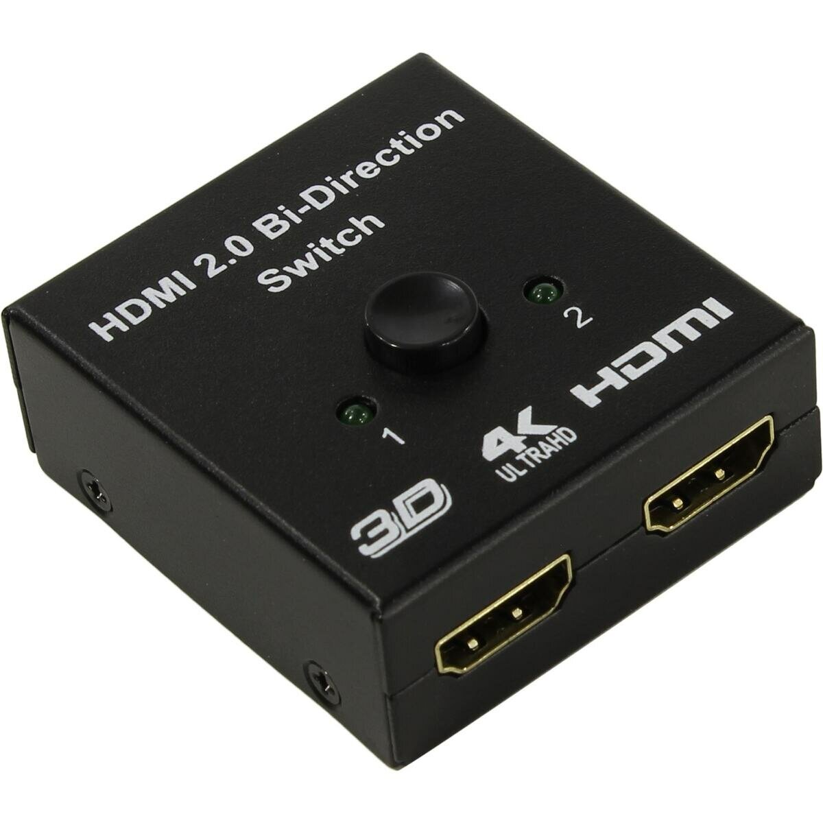 - 2-port HDMI2.0 Bi-direction Switch