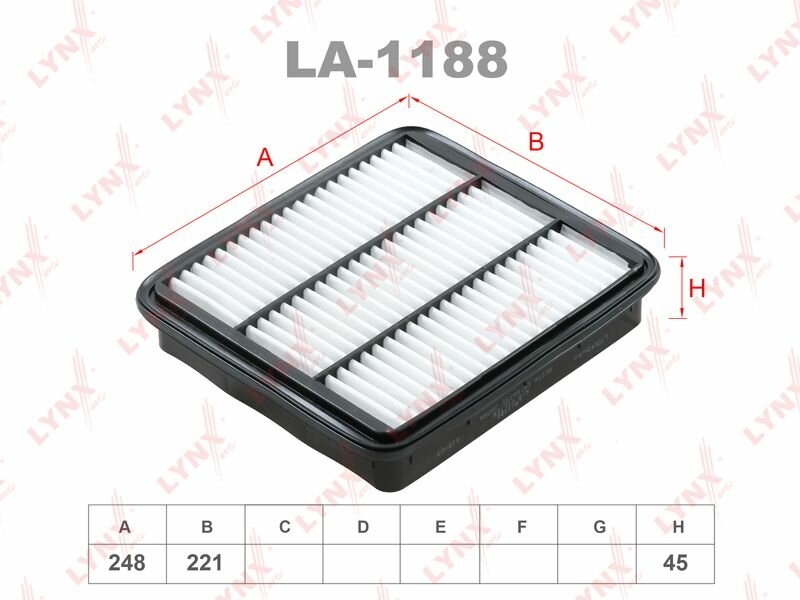 Chery Tiggo T11 1.6 (2010-2014), япония Фильтр воздушный, Чери Тигго Т11