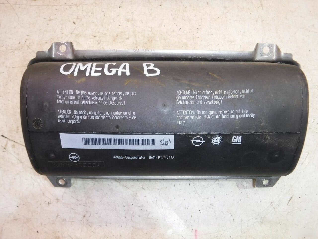 Торпедо Opel Omega B (1994—1999)