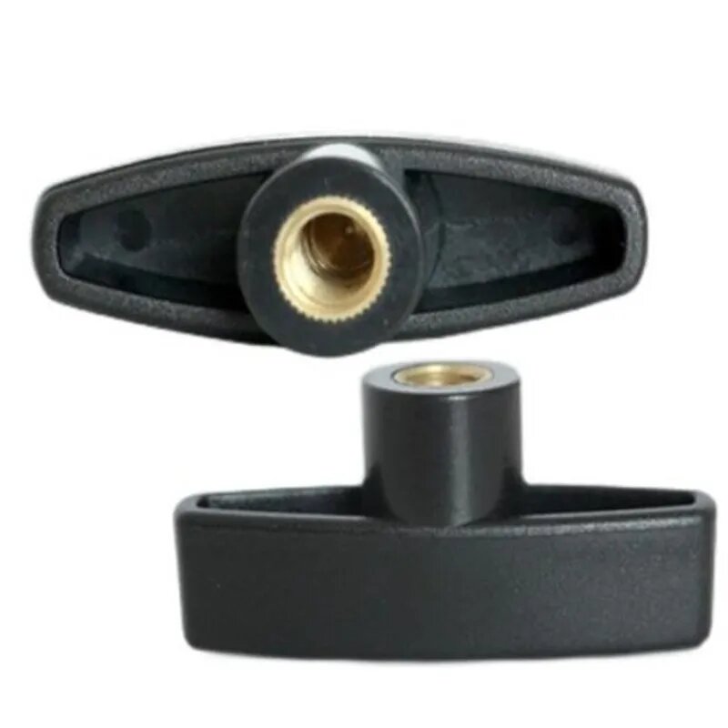 Черные бакелитовые рукоятки гаек M6 M8 M10 M10 2pcs
