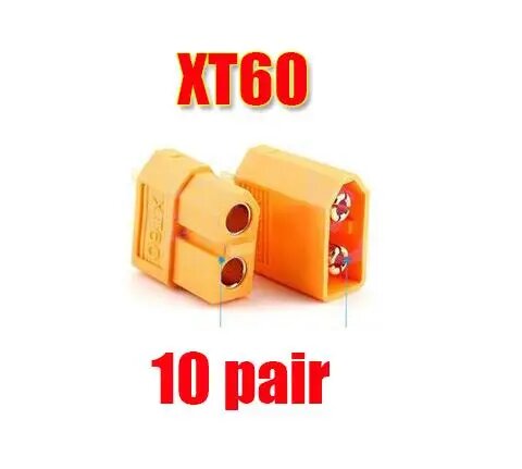 Разъемы XT60, XT-60, XT30, EC2 для аккумулятора Lipo 10 pair XT60