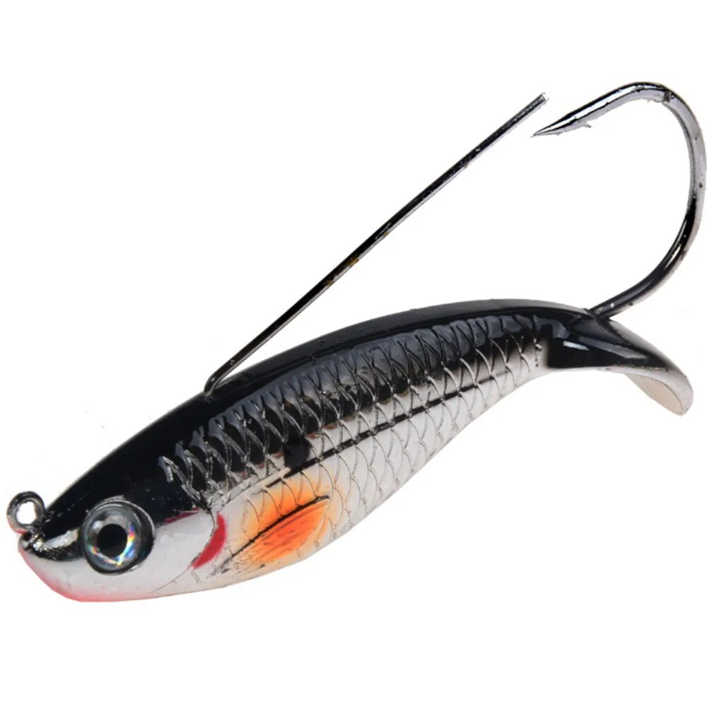 Блесна Fishinapot VIB, 8,5 см, Серый (03)
