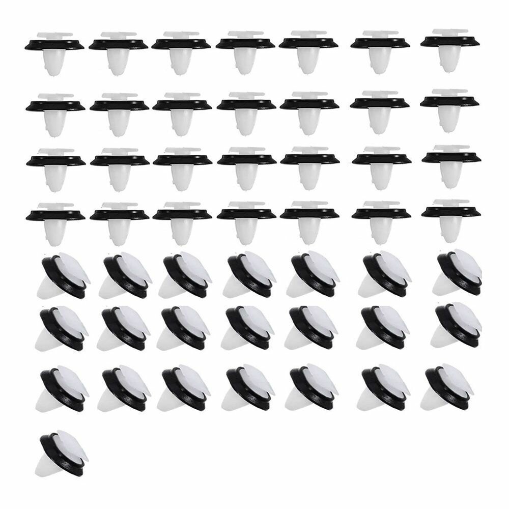 Клипсы крепления наружной панели двери Fiat Ducato 244 250, комплект 50 пластиковых фиксаторов обшивки, защелки 71728806