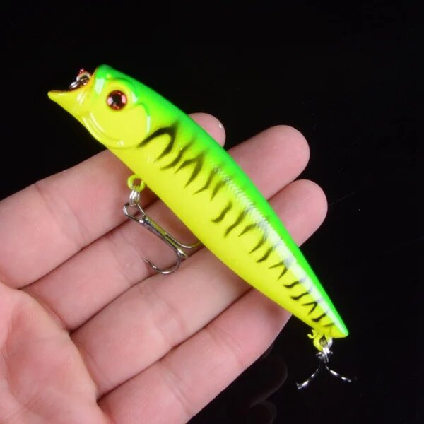 TQEXSZ Попперы для рыбалки 5 цветов 9,2 см C