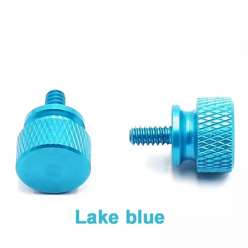 Болты для корпуса компьютера из алюминия 6#-32*6 Sky blue