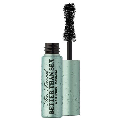 TOO FACED BETTER THAN SEX Объемная водостойкая тушь для ресниц в мини-формате черная