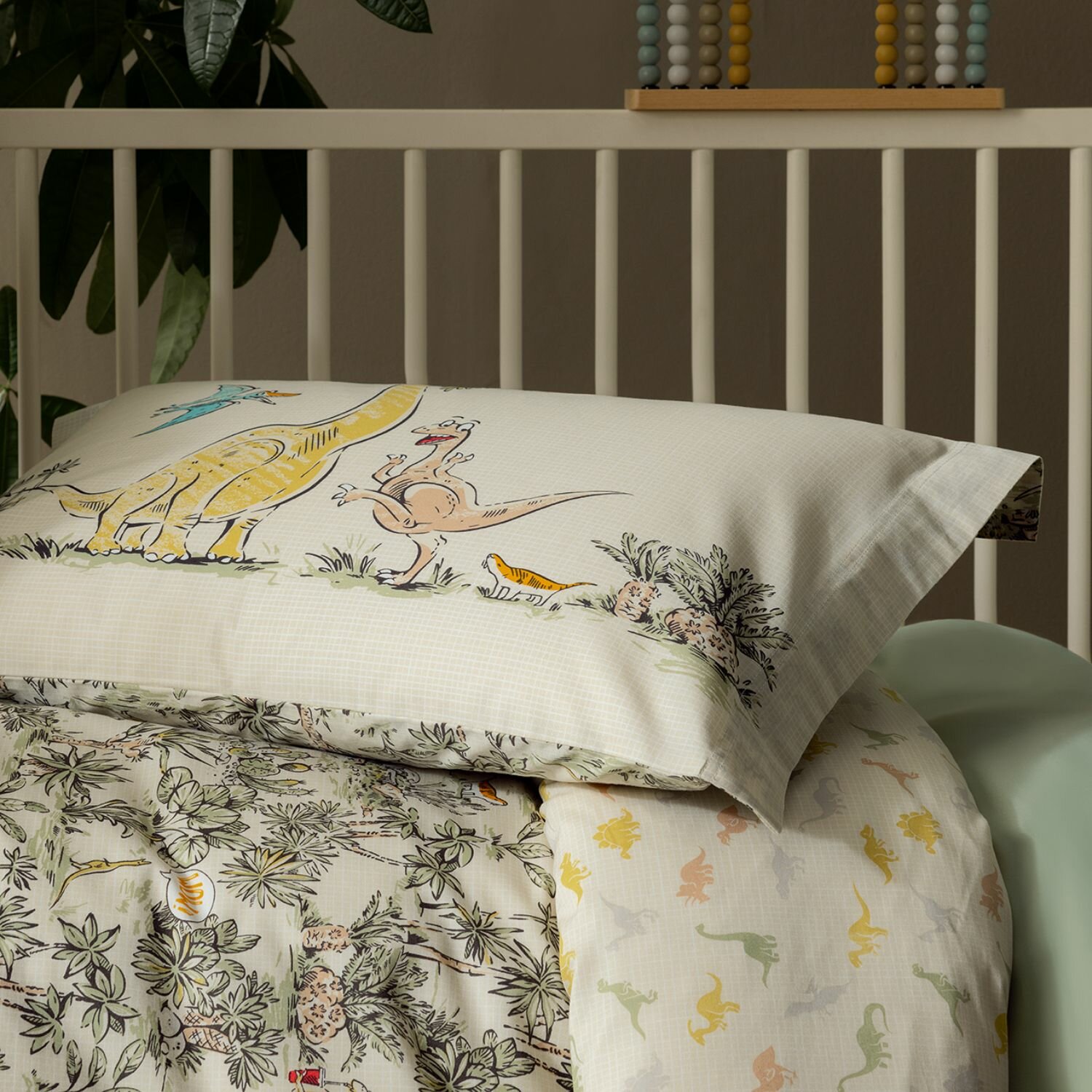 Togas Наволочка детская "Динно" роял-сатин, хлопок, 40x60