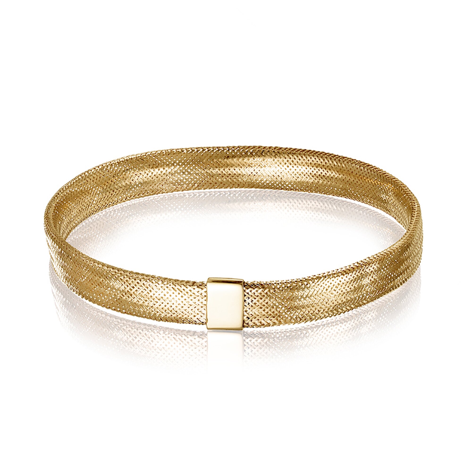 Браслет, желтое золото, 585 проба