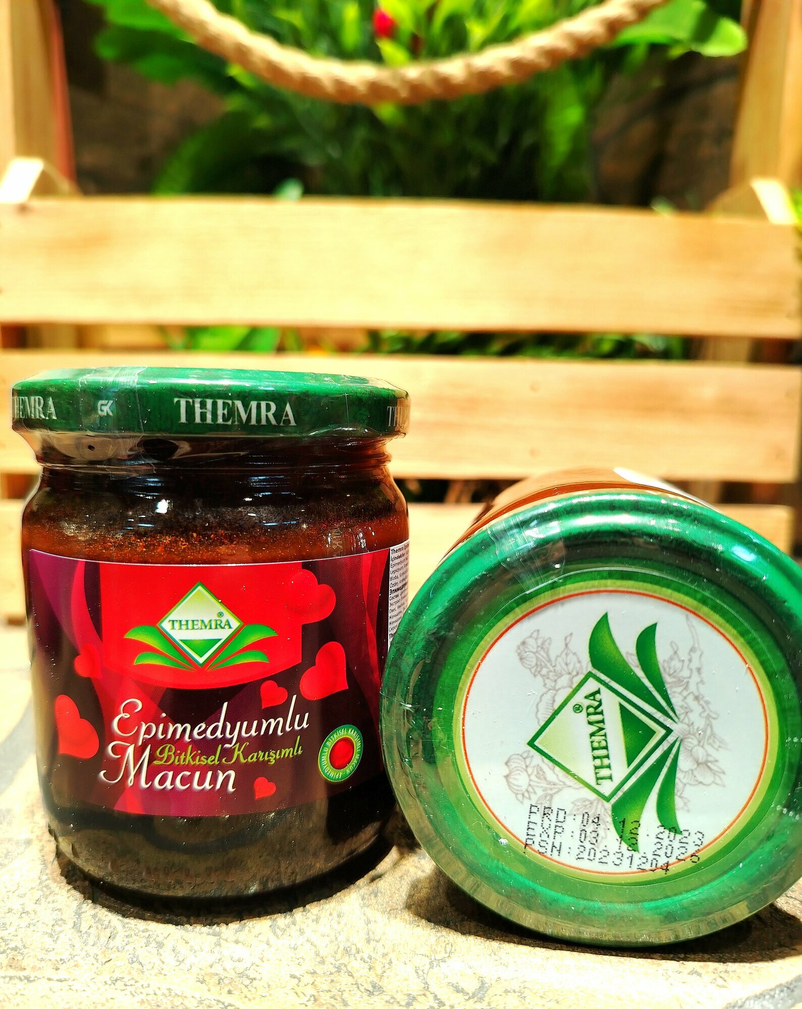 Паста Макун / Натуральная / Для потенции, простатит / Гормонов / THERMA / Epimedyumlu / 240гр