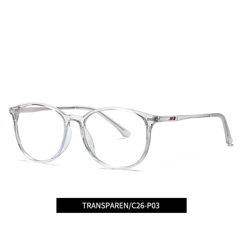 Прозрачные круглые очки Reven Jayte transparent/C26-P03