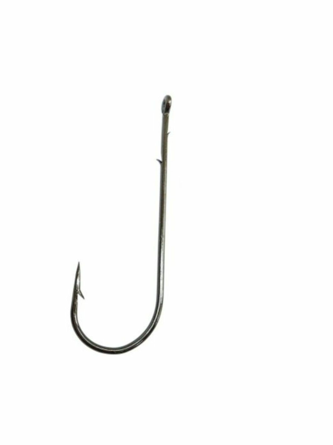 Крючок KOI ROUND BEND WORM, 1/0 (INT), цвет BN, 10 шт