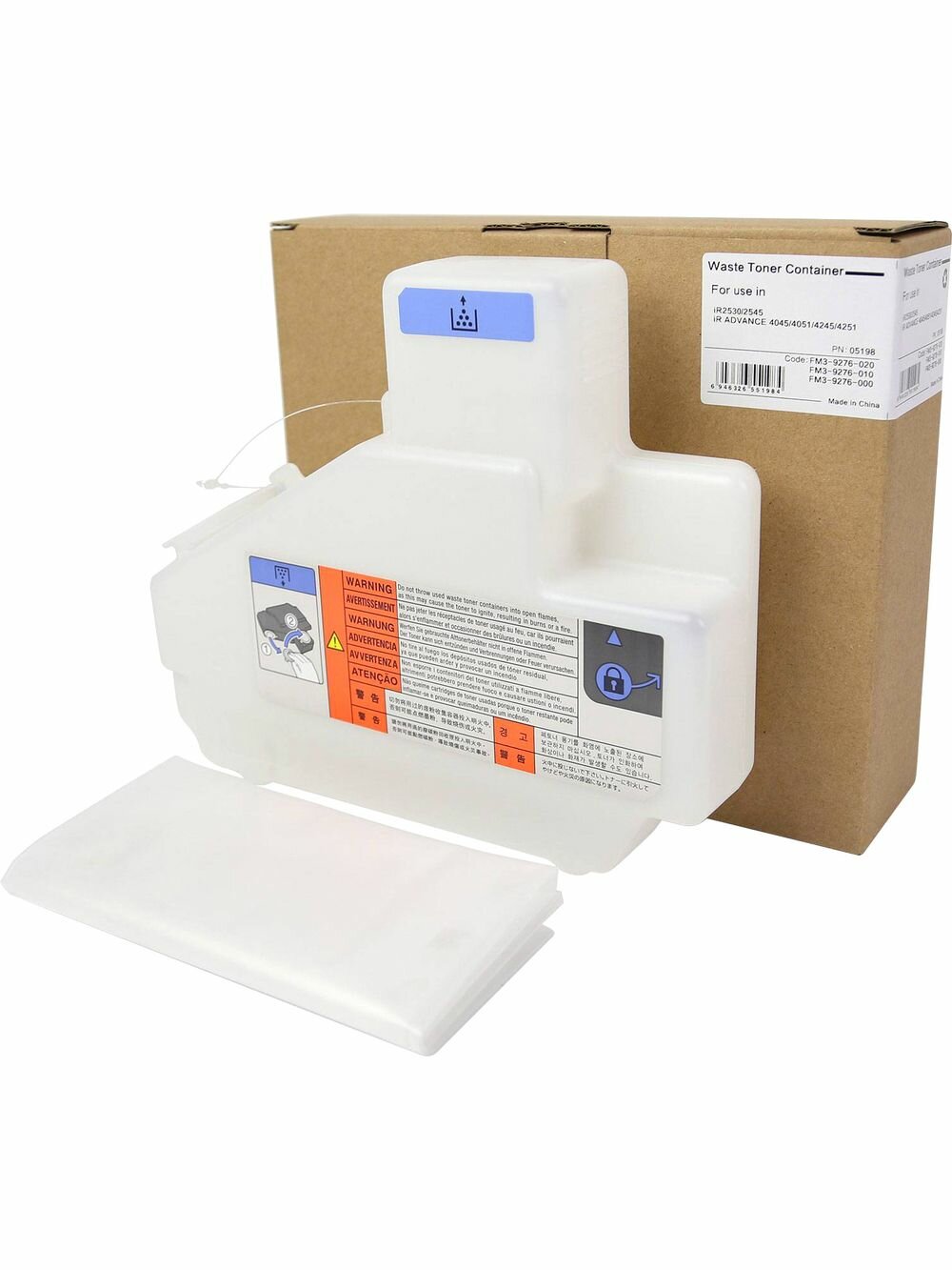 Емкость для отработанного тонера CANON FM3-9276-040, официальная гарантия