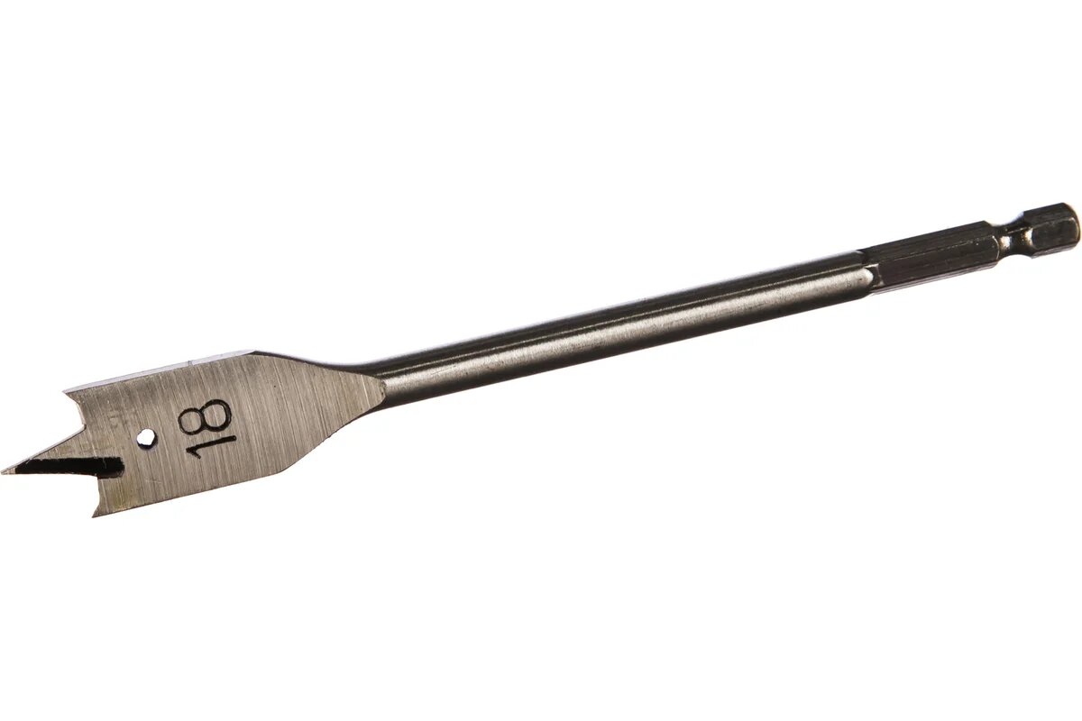 Vira 557018 Сверло перовое по дереву 18х152 мм с центровочным конусом и острием