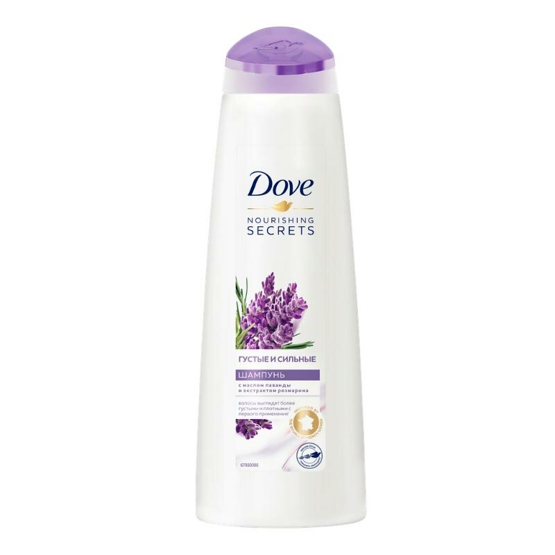 Шампунь DOVE Лаванда розмарин 350 мл