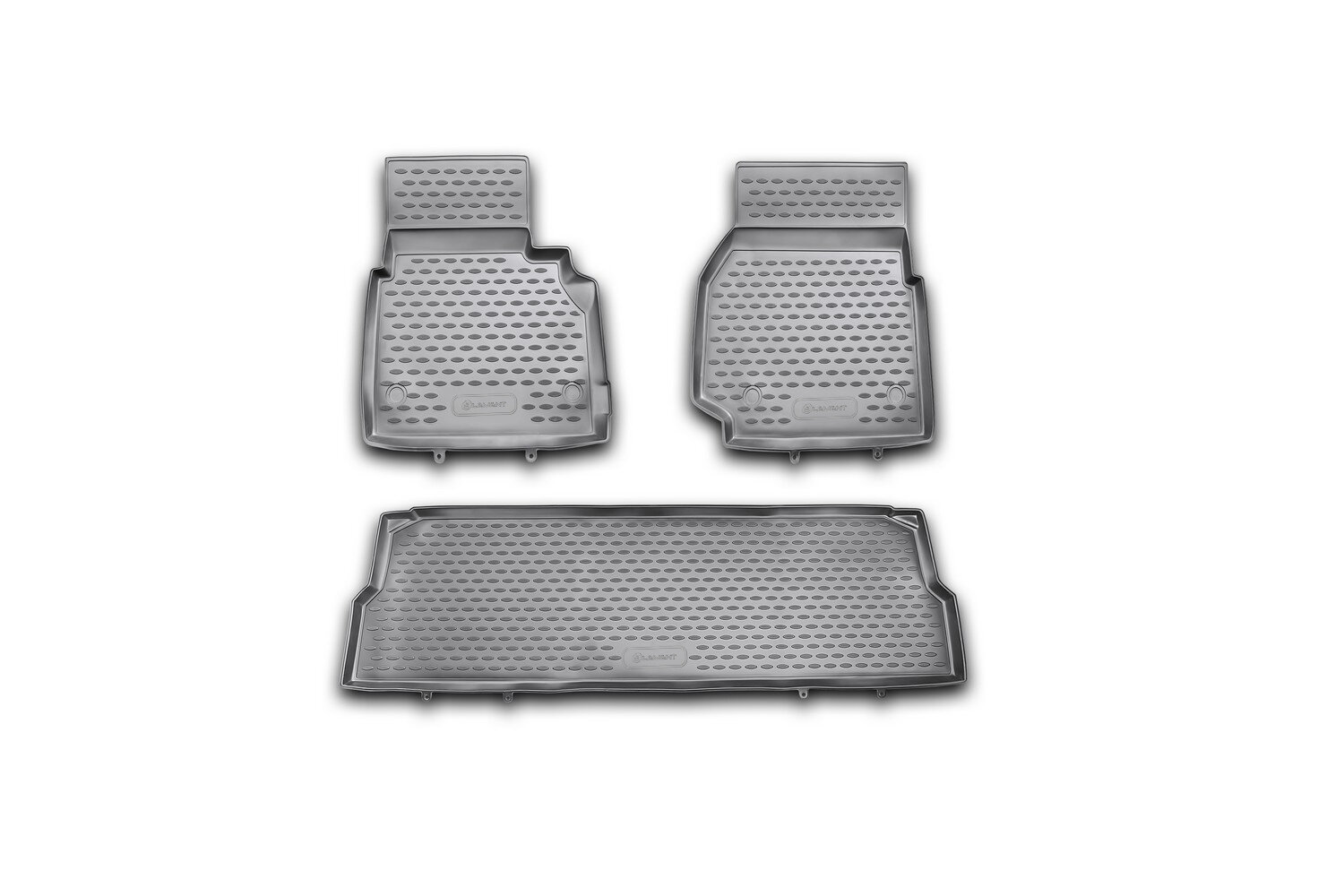 Коврики в салон для LAND ROVER Defender 110 2007-н. в. внедорожник 5 дв. Element 3 шт. полиуретан, NLC.28.08.210KH