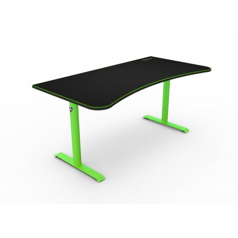 Стол компьютерный с регулировкой высоты Arozzi Arena Gaming Desk - Green one box