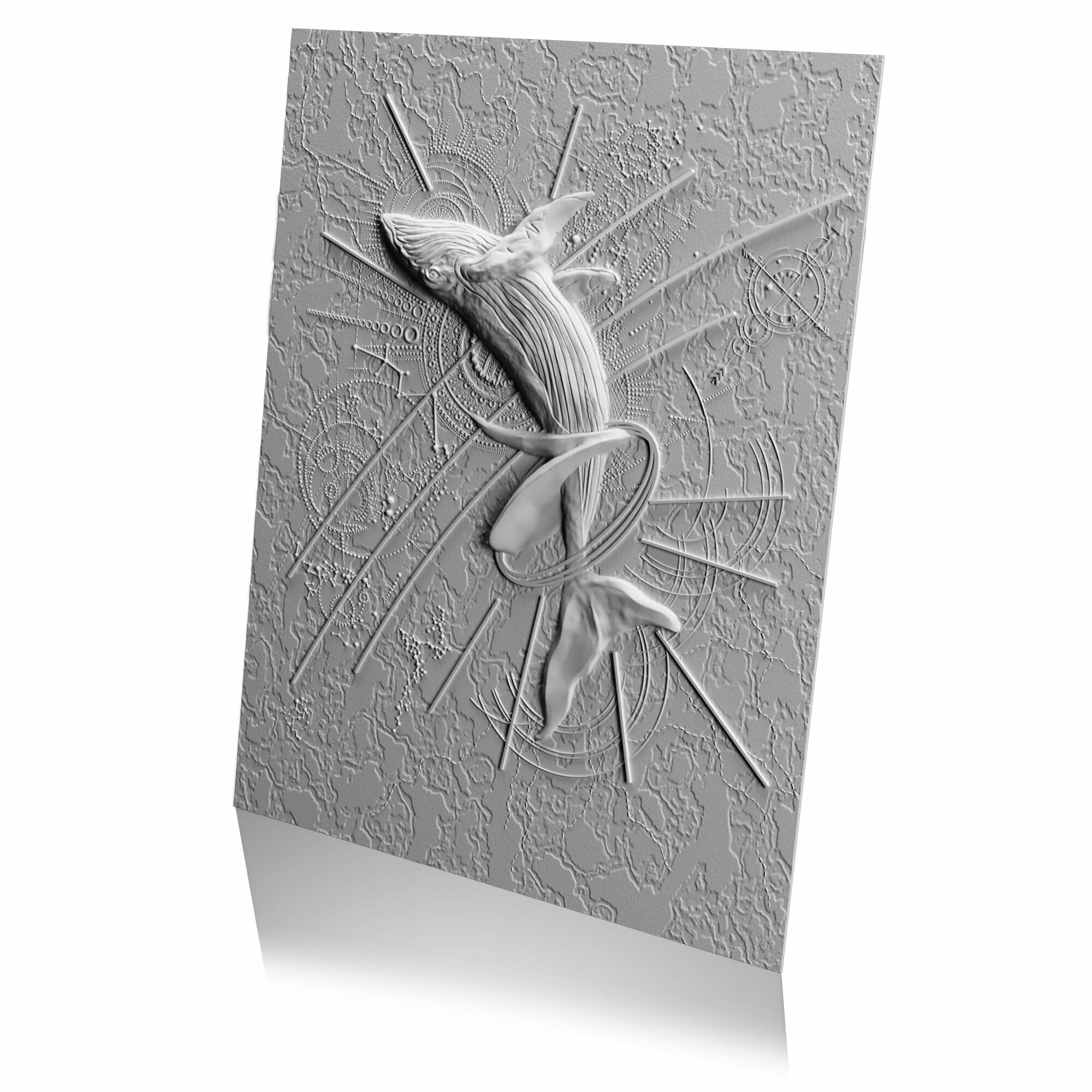 Панно гипсовое LEVITATION артикул SPN12 от Artpole