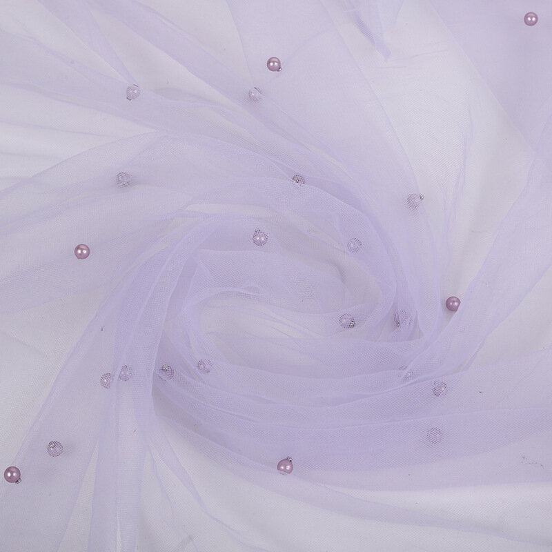 Настольный флаг "Жемчужный тюль", светло-фиолетовый, 10#, для свадебного платья