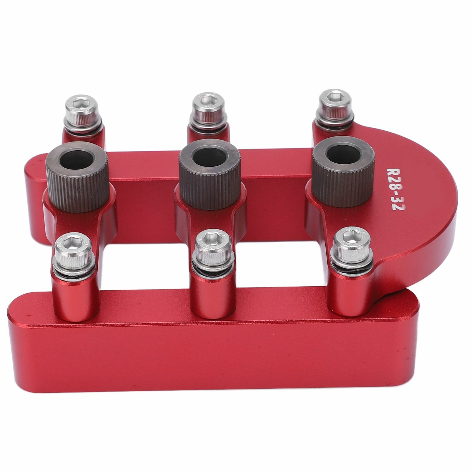 Деревообрабатывающий самоцентрирующийся круглый деревянный шип для открывания отверстий "три в одном"