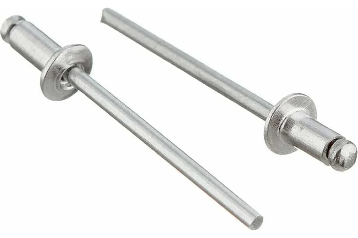 OPM Заклепка тяговая ISO 15977 d2,4x4 Al/St плоская головка Al Mg 2,0 1000 шт