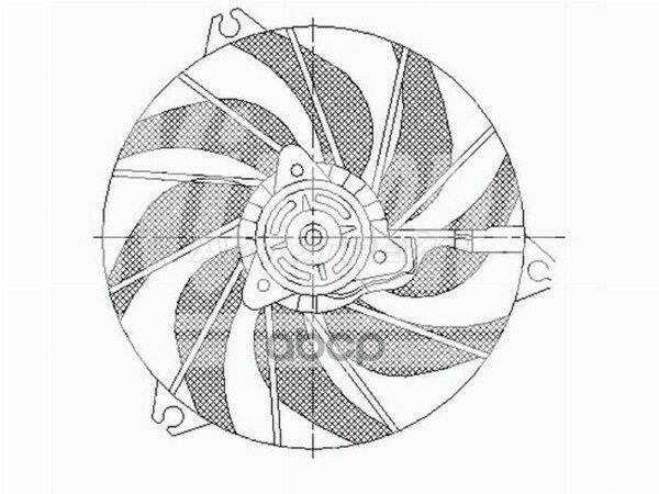 Диффузор Peugeot 206 98-09 Sat арт. ST-PG26-201-0