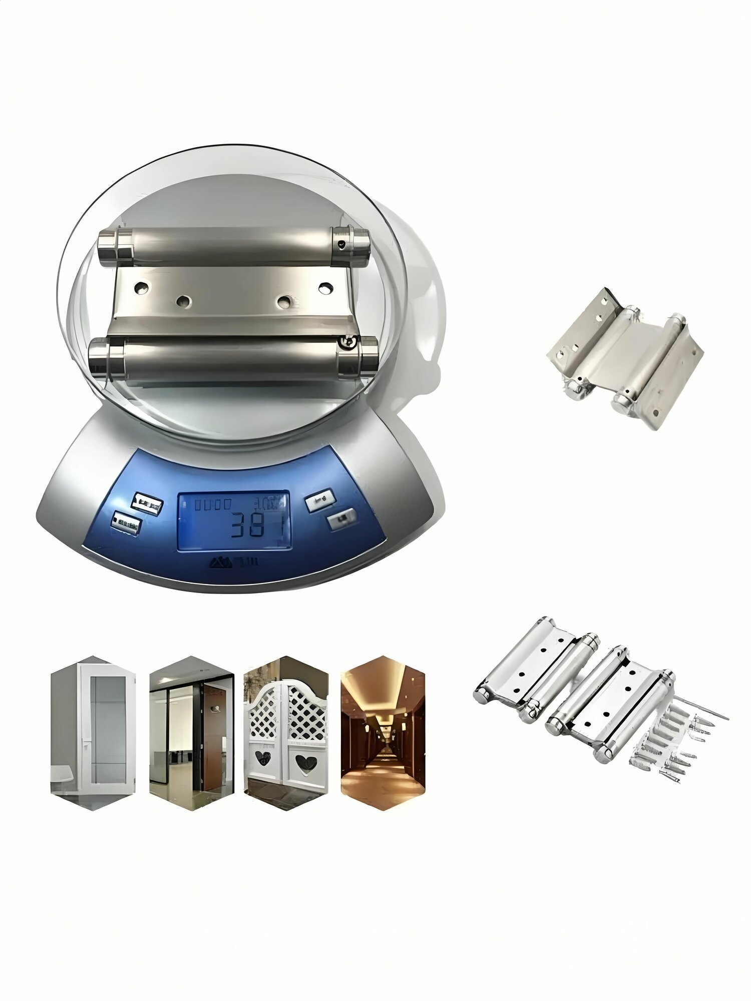 Пружинная петля для двустороннего открывания двери 2шт