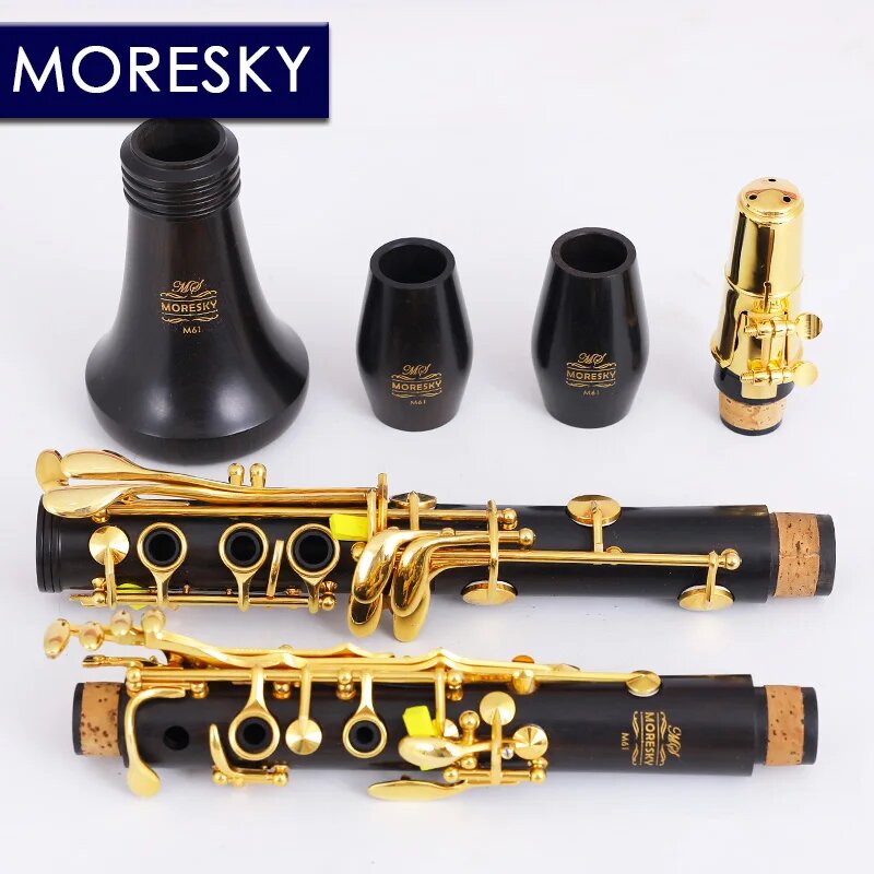 MORESKY Кларнет Bb из эбенового дерева M62 M61