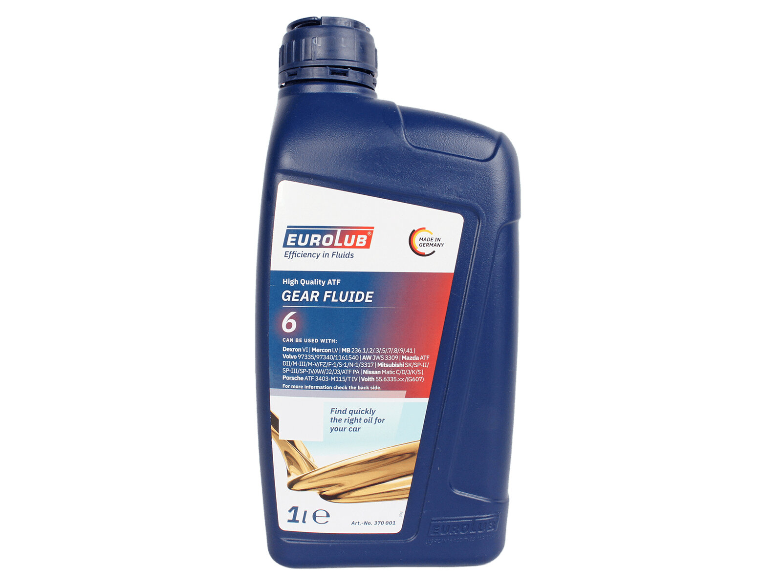 Масло трансмиссионное EUROLUB GEAR FLUIDE 6 1л