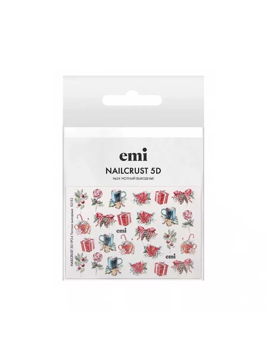 NAILCRUST 5D №34 Уютные выходные