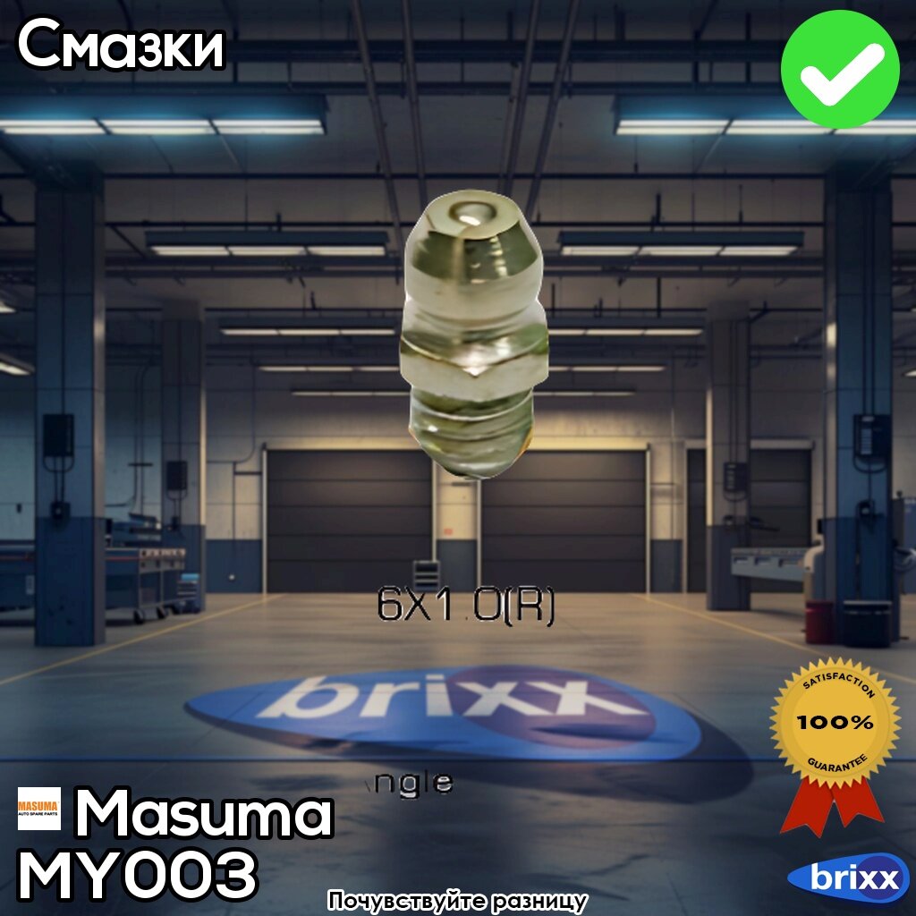 Тавотница M6x1-180 (Упаковка 50 Шт, Цена За 1 Шт) | Masuma арт. MY-003