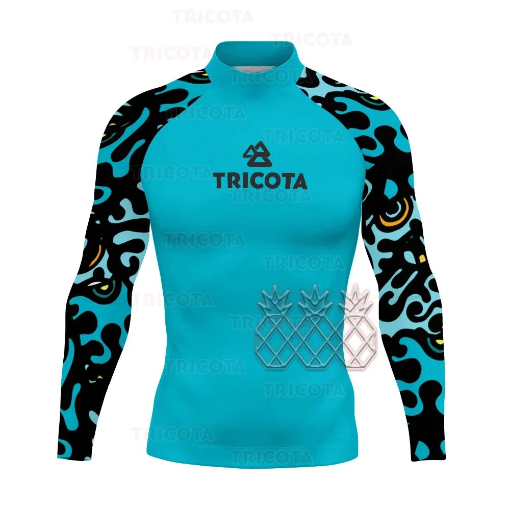 Мужская одежда для дайвинга с длинным рукавом и УФ-защитой, летняя одежда для водных видов спорта, плавания, футболки для серфинга, одежда для серфинга, одежда для плавания XS, XCLTRIC1415