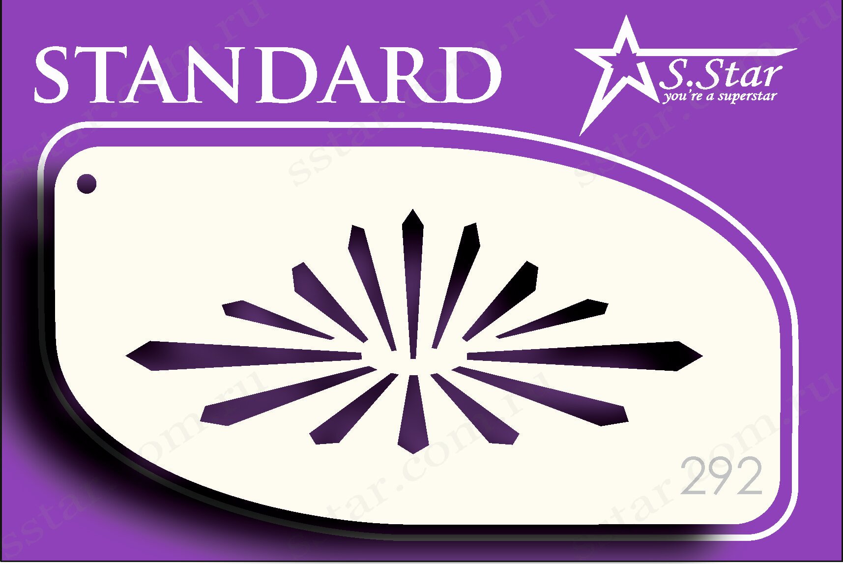 Трафарет для аквагрима постоянного пользования