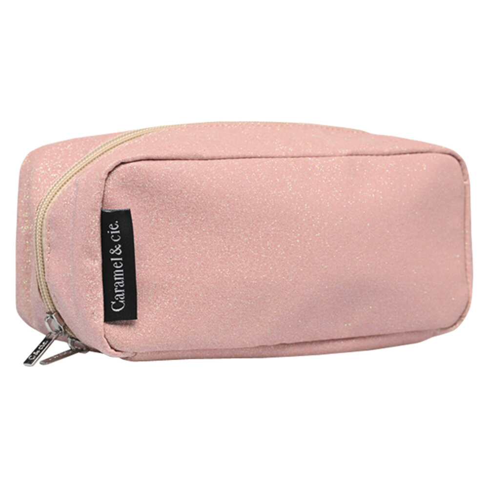 Пенал-косметичка розового цвета "Glitter"