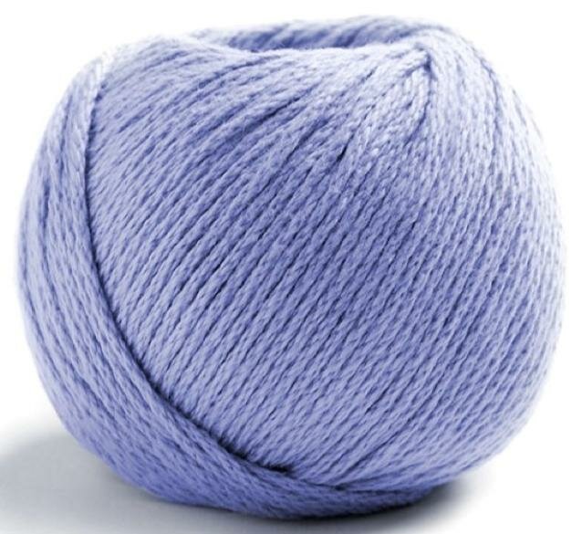 Ica /Ика/ пряжа Lamana, 100% пима хлопок, 50г/80м (43, pastellblau (пастельно-синий), голубой)