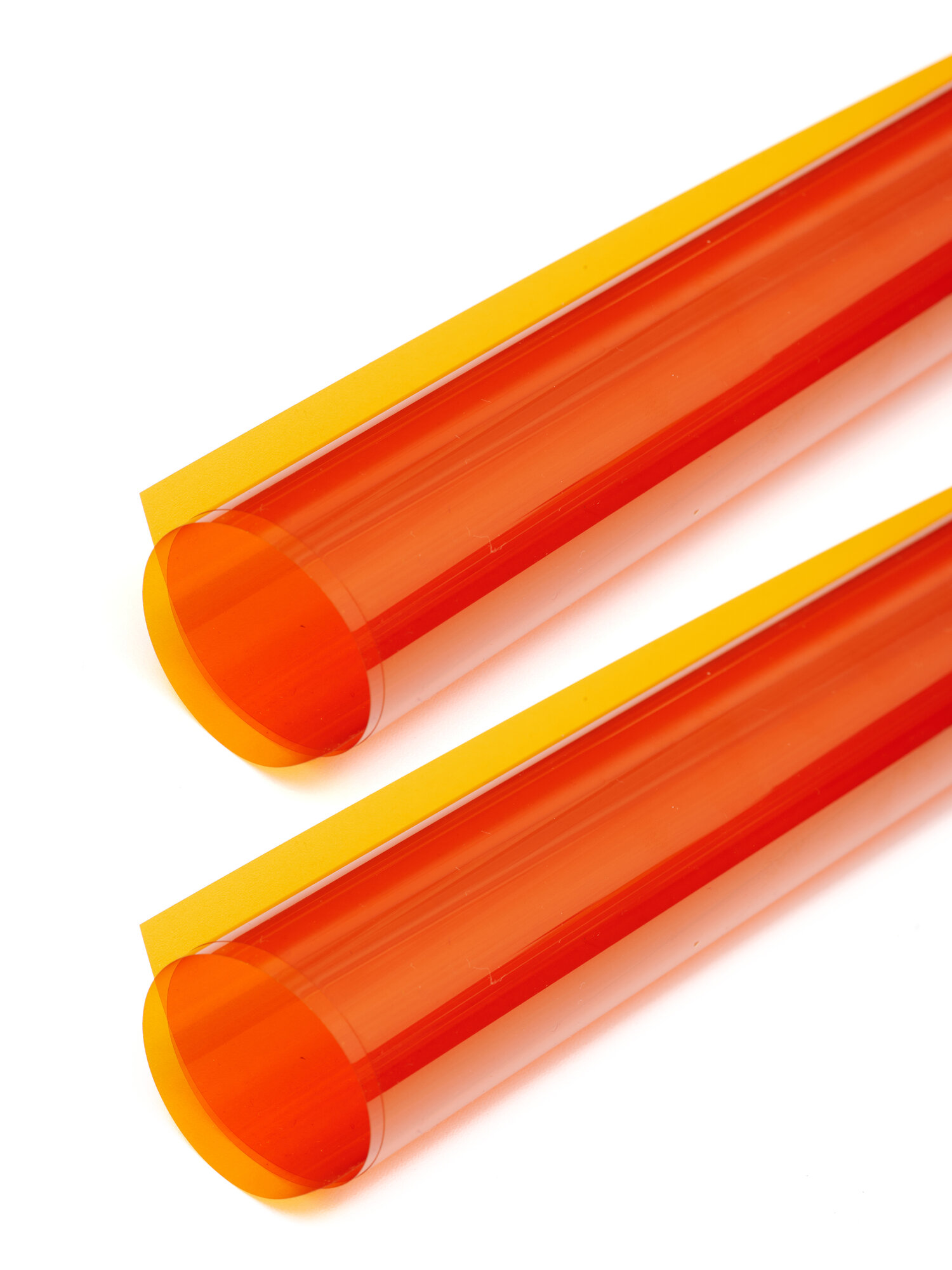 Гелевый фильтр PrimaryColor 021 AMBER 40x40 см (цветной фолиевый фильтр) 2 шт