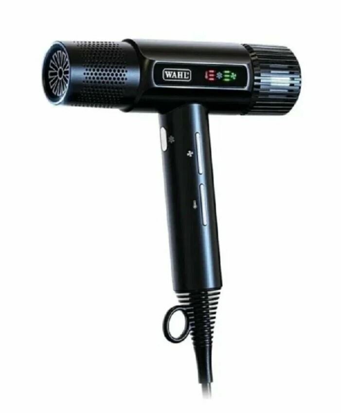 Фен Wahl Vanquish, 1600Вт, 3 температурных и скоростных режима, технология FlowControl