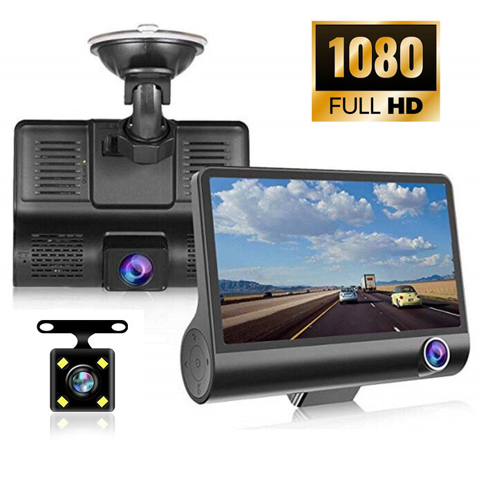 Автомобильный 4-дюймовый регистратор вождения HD night vision car 1080P для мониторинга парковки